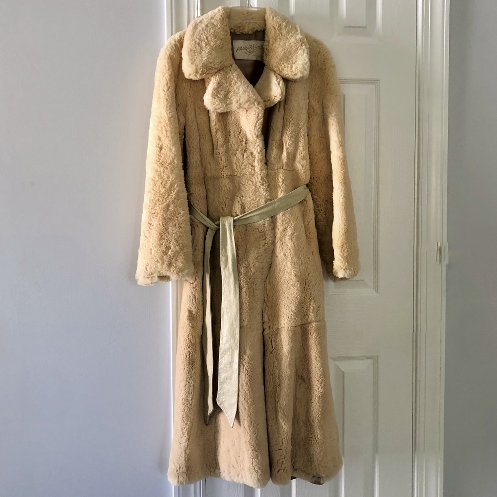 Rare Vintage Philip Reiner 60s/70s Rabbit Fur & Leath… - Gem